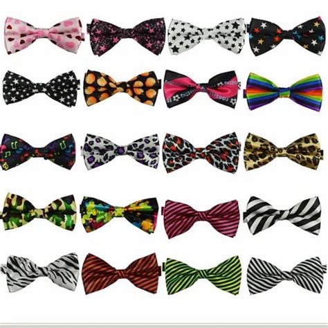 Printed Bow Tie At Rs 100piece Printed Bow Tie In Surat Id