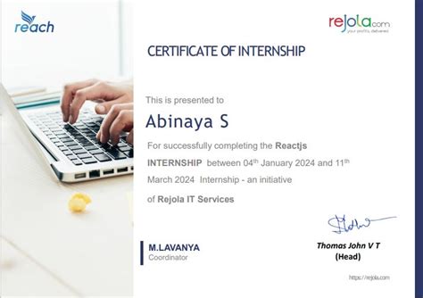reactdeveloper internshipcompletion softwaredevelopment