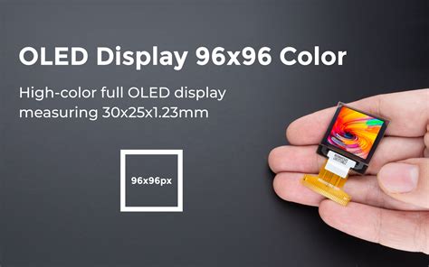 oled display 96x96 color
