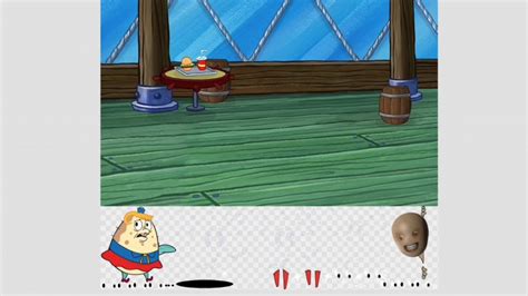 Bizarre Creepy Face Known As Yummer Found In Spongebob Saves The Day Browser Game R Missingnumber