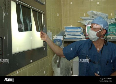 Examination Of A X Ray Exposure Stock Photo Alamy