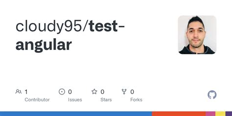 Github Cloudy95test Angular