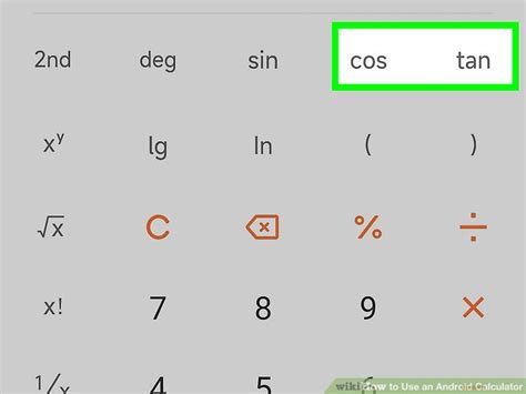 How To Use An Android Calculator 5 Steps With Pictures