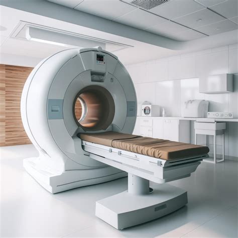 Premium Ai Image Ct Computerized Tomography Scan Device In Hospital Medical Equipment And