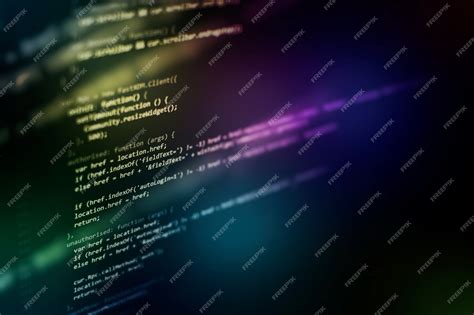Premium Photo Developer Programming Code Abstract Computer Script Code Programming Code