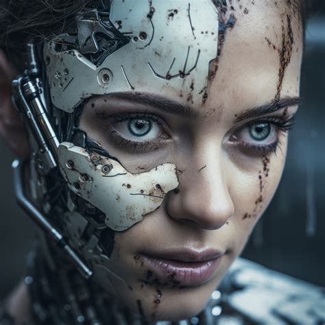 download ai generated woman robot royalty free stock illustration