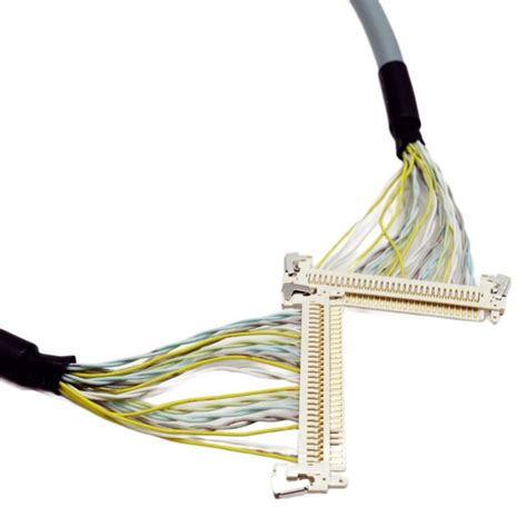 Lvdslcd Cable Assembly For Medical And Display T Tech Iso Certified