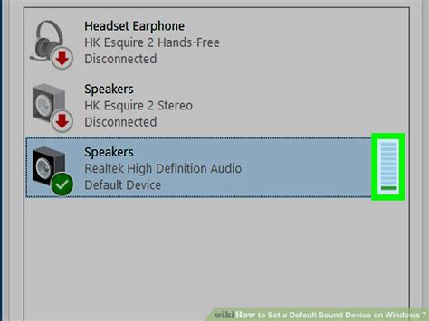 How To Set A Default Sound Device On Windows Steps