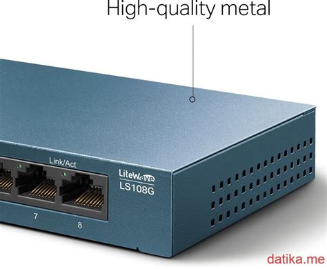 TP-Link LS108G 8-Port 10/100/1000Mbps Desktop Switch