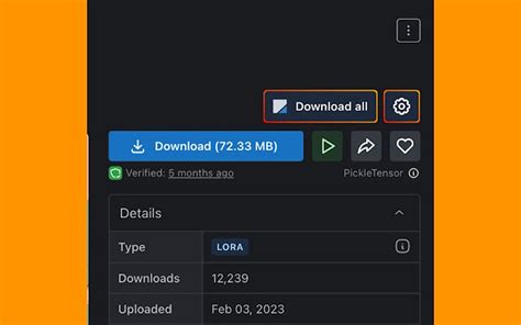 Civit model downloader for Google Chrome - Extension Download