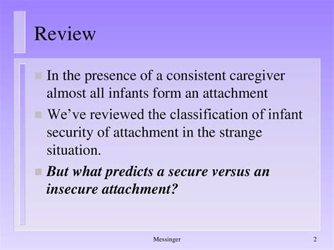 Predicting Secure Infant Attachment Ppt Download
