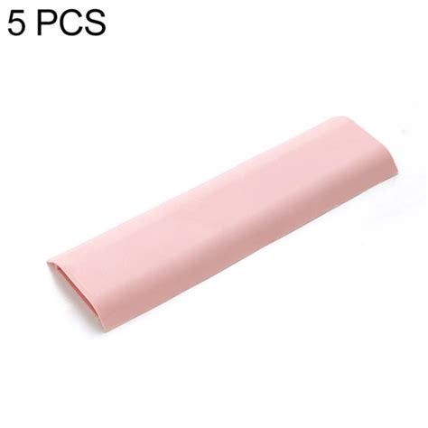 Bf1805 5 Pcs Plastic Concealed Cable Stick On Cable Management Box Pink Wholesale Prices