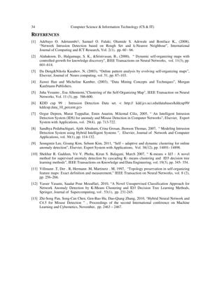 DYNAMIC NETWORK ANOMALY INTRUSION DETECTION USING MODIFIED SOM PDF