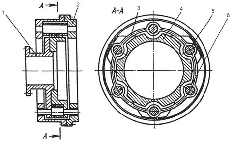 A Schematic Diagram Of A Coupling With Additional Supports Driving Download Scientific