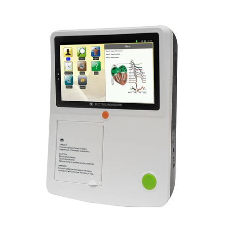 Automatic Measurement 12 Lead Ecg Synchronous Sampling System Ecg And Ecg Machine