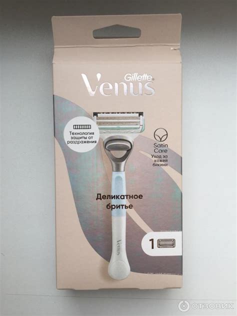 Отзыв о Бритвенный станок Gillette Venus Satin Care | С первого раза ...