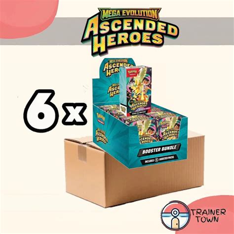 [pre Order] Pokémon Tcg Ascended Heroes Booster Bundle Display Sea