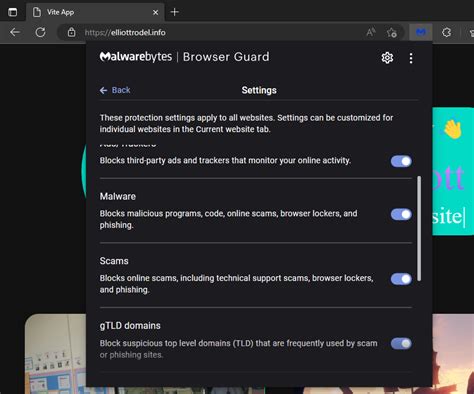 Please Remove Personal Portfolio Website From Block List Chrome
