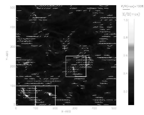 Polarization Of Emission And Column Density Maps For Model 3 M S ∼