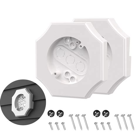 Siding Mounting Block Vinyl Siding Light Mounting Block With Built In Electrical Box Outdoor