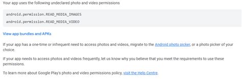 Photo And Video Android Permission Questions About Thunkable Community