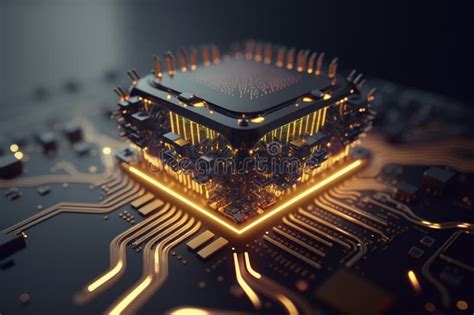 Artificial Intelligence Concept Of Digital Networks Development Of