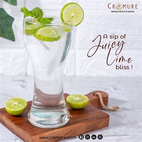Cremure Sip On The Zesty And Revitalizing Flavor Of