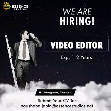 Vaishnavi Raj Singh Bhadauria On Linkedin Come On Video Editors Grab This Wonderful Opportunity