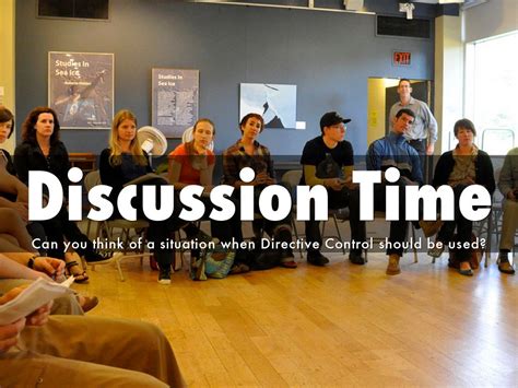 Directive Control Behaviors By Tina Green