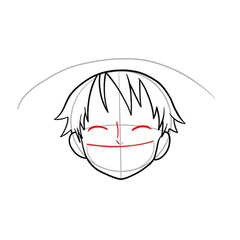 Monkey D Luffy Drawing How To Draw Luffy Laughing