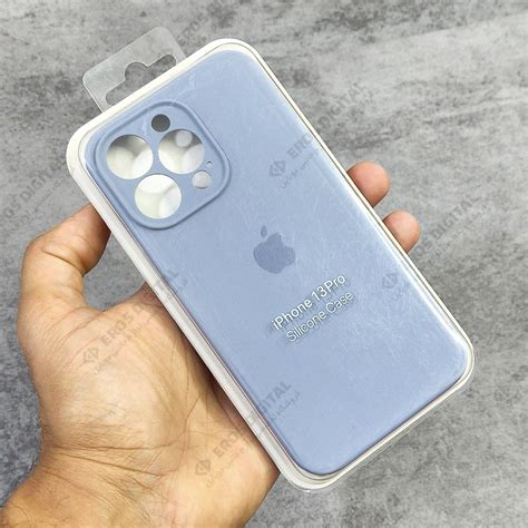 قاب سیلیکونی آیفون 13 پرو محافظ لنز دار سیلیکون اصل