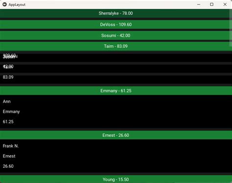 Python How Do I Get Accordion Like Behavior In A Recycleview Stack Overflow