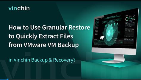 🎥 🎥 【how to use granular restore to quickly extract files from vmware