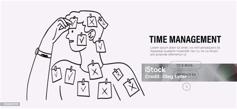 남자는 V와 X 십자 체크 표시를 표시하는 메모리 노트를 작성하면서 일정에 따라 작업 연구 및 프로젝트를 계획하고 제어합니다