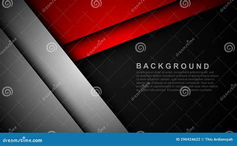 Overlapping Dimensional Background For Modern Website Text And Message Design Stock Vector