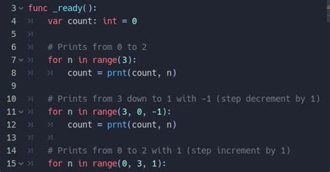 Tutorial 8 Basic For Loop In Gdscript ~ Godot Engine Tutorial