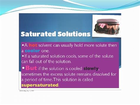 Solubility A Physical Property A Definition Of Solubility