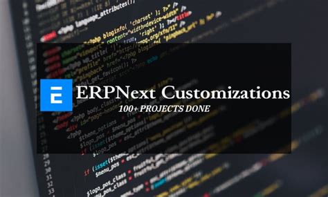 Do Erpnext Customizations Or Development By Shahidcodessoft Fiverr