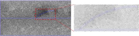 Typical Mesh Used To Discretize The Numerical Domain Download