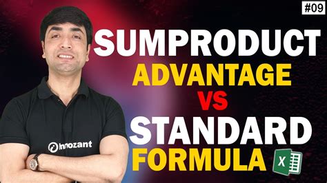 Mastering Excel S SUMPRODUCT Formula Advantage SUMPRODUCT Vs STANDARD Formula Part YouTube