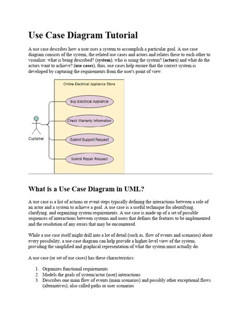 use case diagram tutorial pdf use case computer science