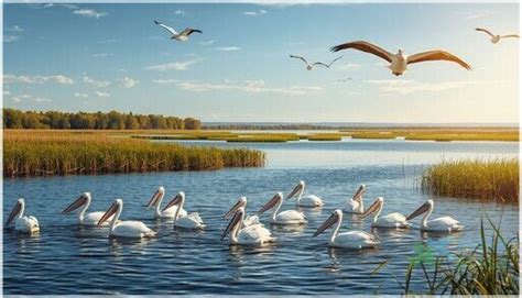 American White Pelican Habitat Diet Breeding And Conservation