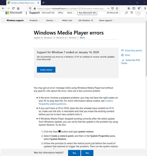 Support Microsoft Video Or Audio Doesn T Play Issue Webcompat Web Bugs GitHub