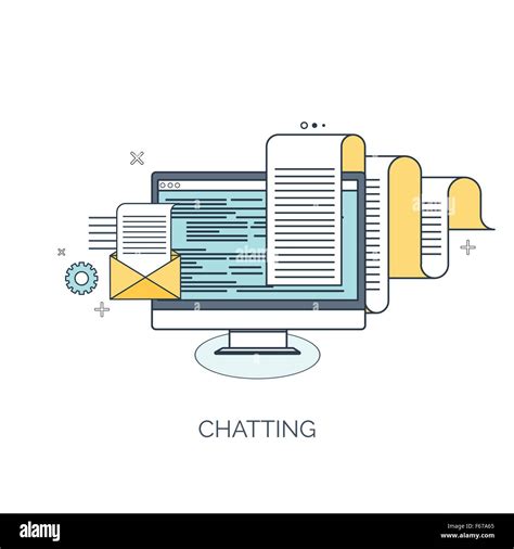 Vector Illustration Flat Computing Background Programming Coding Web Development And Search