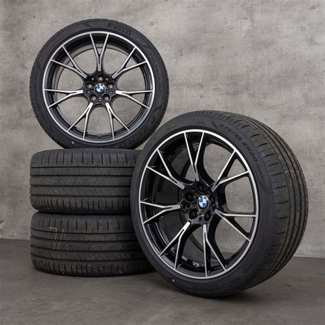 Bmw 20 Inch Rims M5 F90 M8 F91 F92 Alloy M789 Summer Tires Wheels