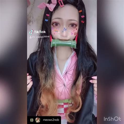 【tiktok】鬼滅の刃 禰豆子 コスプレ Youtube