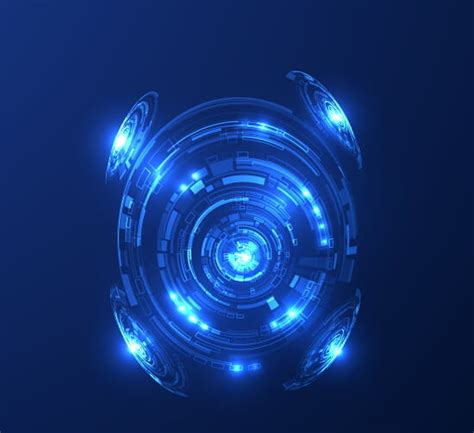 기술 디지털 세계 Backgrounde 템플릿 벡터 Eps Uidownload