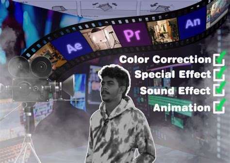 edit videos with special effect animations in after effect and premiere