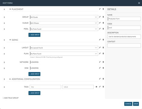 Options Morpheus Docs Documentation