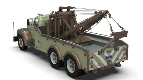 Artstation Mack Model B Wrecker 3d Model Holmes 850 Camelback